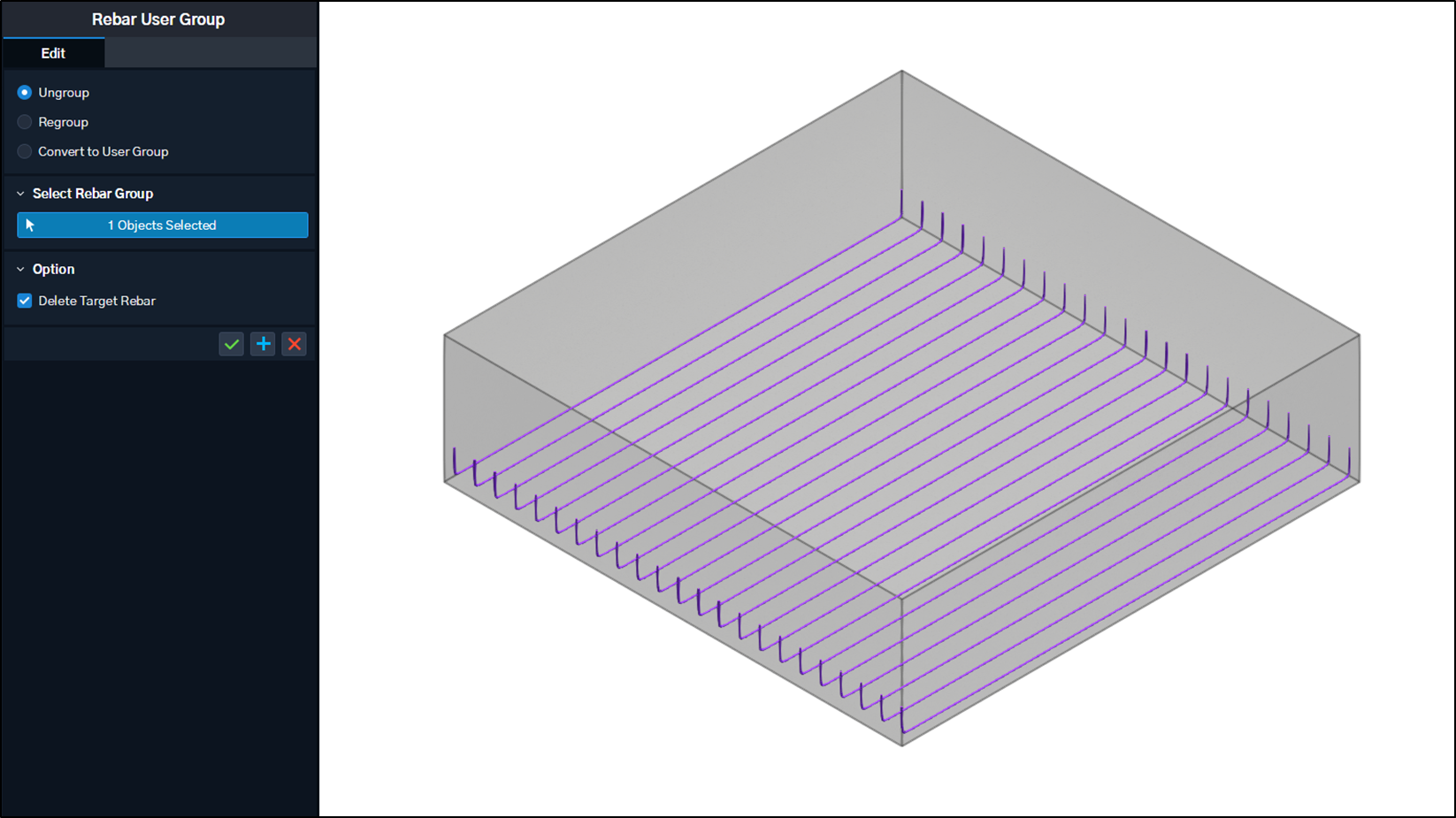 [CIM/Rebar] Is there a way to arbitrarily modify the rebar? – MIDAS Support