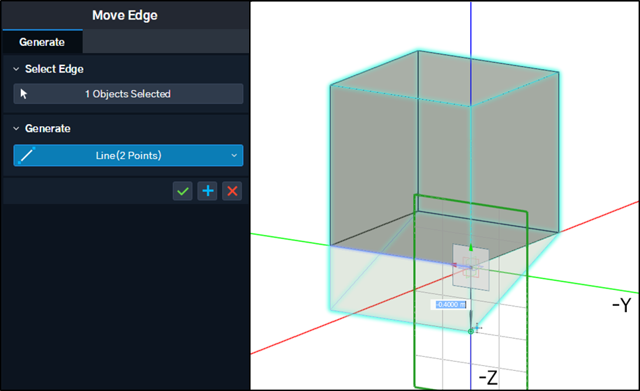 Cimfeature And Edit Modify Precautions When Using Move Vertex Edge Midas Support