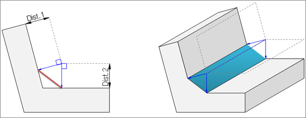 [CIM/Feature & Edit] 2D/3D Edit Chamfer의 활용 – MIDAS Support