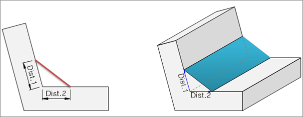 [CIM/Feature & Edit] 2D/3D Edit Chamfer의 활용 – MIDAS Support