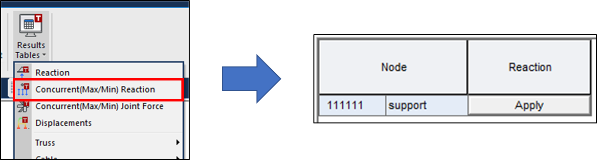 I cannot check the Concurrent Reaction for moving loads. – MIDAS Support