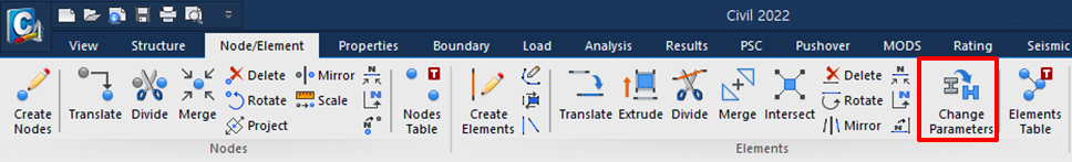 I Want To Modify The Local Axis Of An Element Midas Support