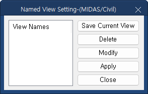 Named View – MIDAS Support