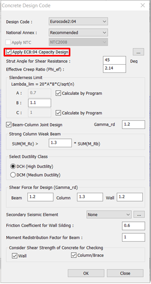 [Design] Can Capacity Based Design based on special provision for ...
