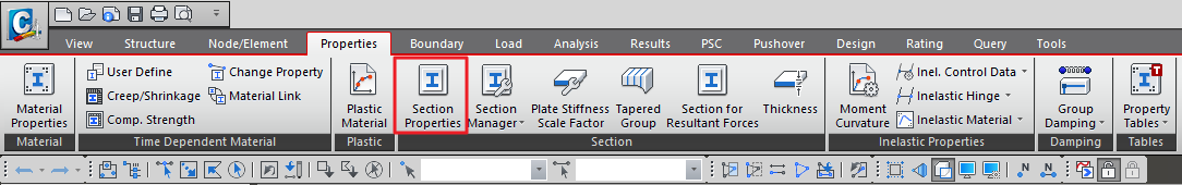 The Section Created Using Spc Section Property Calculator Cannot Be