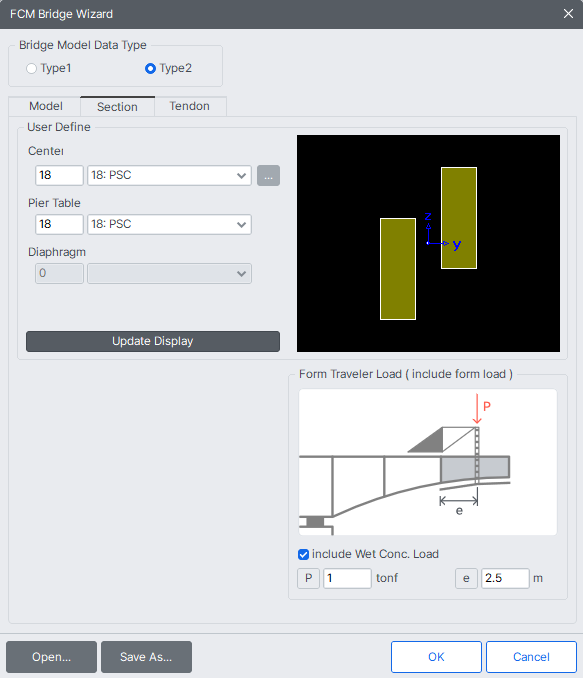 FCM Bridge Wizard - Section – MIDAS Support
