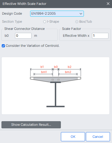 Steel Composite Bridge - Effective Width – MIDAS Support