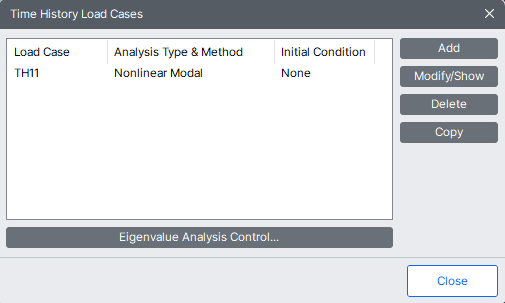 Time History Load Cases – MIDAS Support