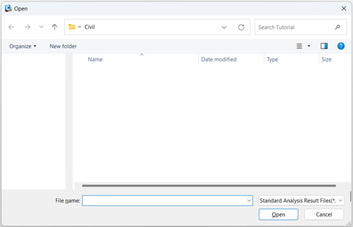 Import Analysis Result – MIDAS Support