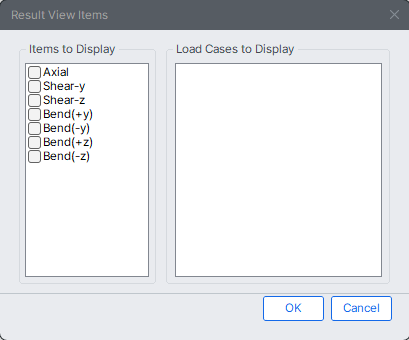 Beam Force & Stress Result Table – MIDAS Support