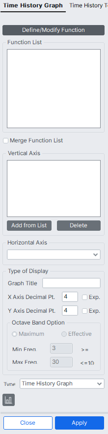 Time History Graph – MIDAS Support