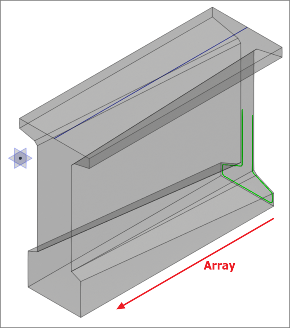 [CIM/Rebar] 변단면 구간에 횡철근 배근시 변화되지 않고 Array 되는 현상 (With. PSC Beam Girder) – MIDAS Support