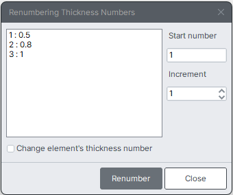 Thickness – MIDAS Support
