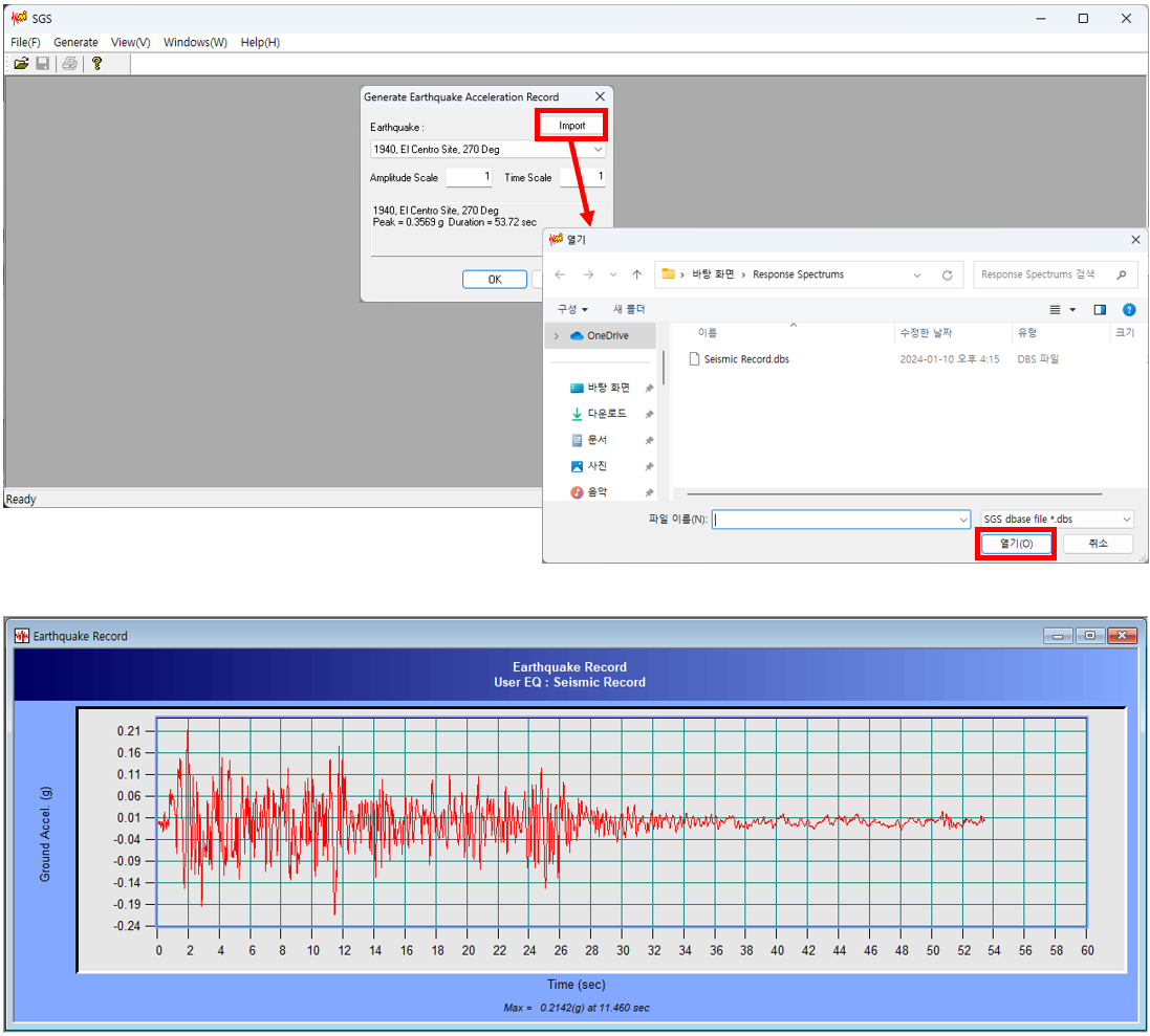 Is it possible to convert earthquake records obtained through experimentation and measurement ...