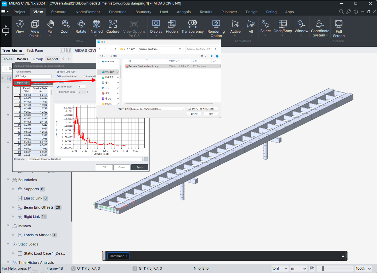 Is it possible to convert earthquake records obtained through experimentation and measurement ...