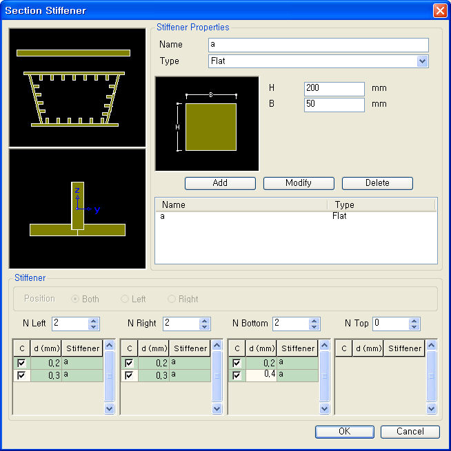 Section Properties (Composite) – MIDAS Support