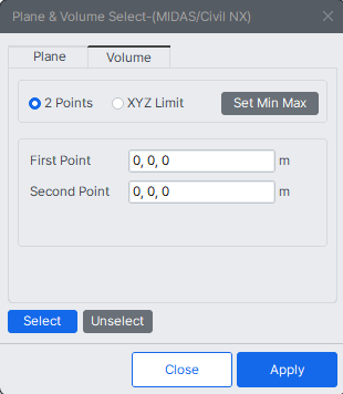 Select – MIDAS Support