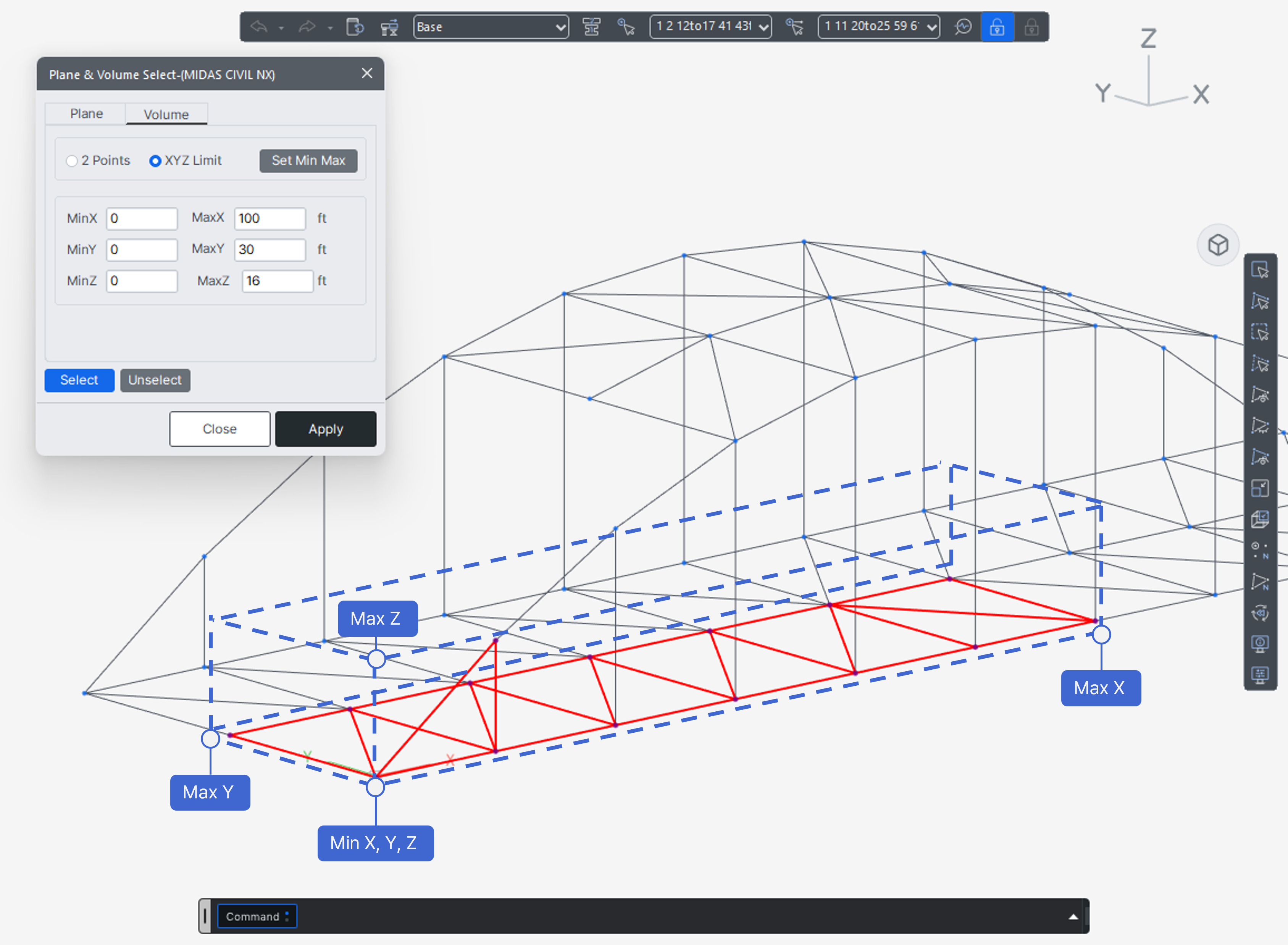 Select – MIDAS Support