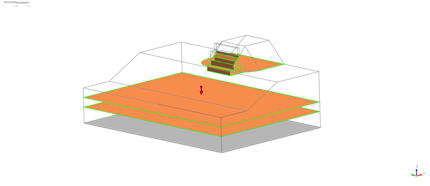 [GTS NX] 3D Abutment Foundation Pile – MIDAS Support