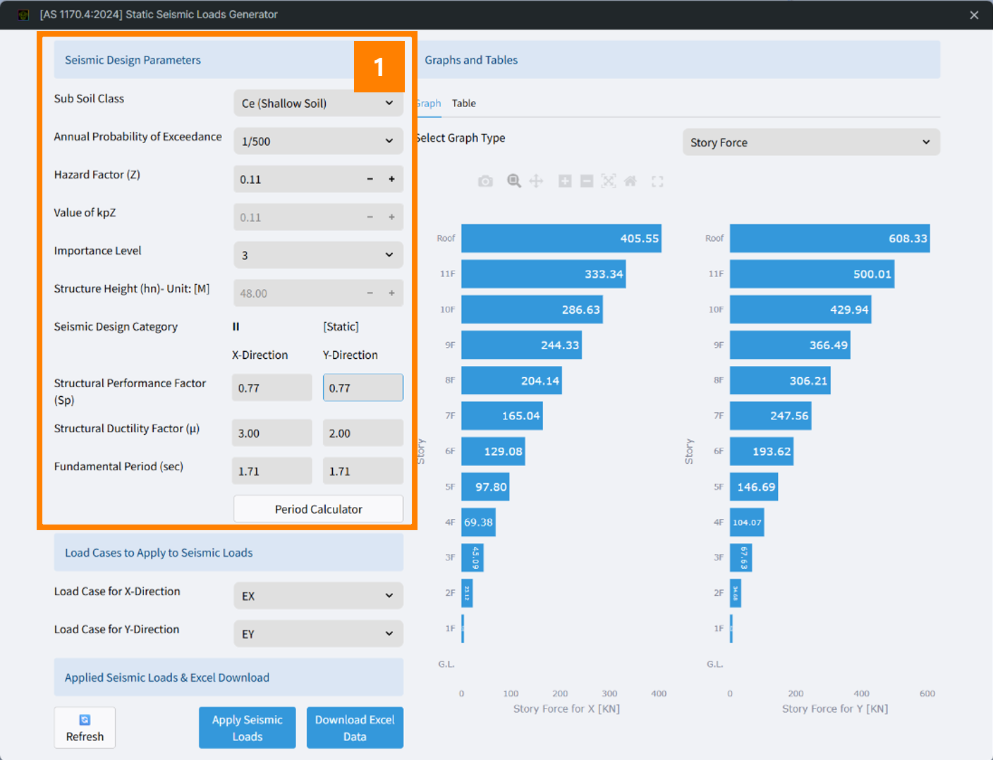 [AS 1170.2:2021] Building Wind Loads Generator – MIDAS Support