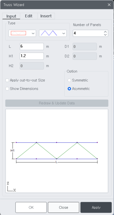 Truss – MIDAS Support