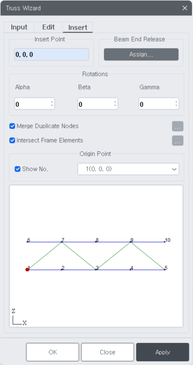 Truss – MIDAS Support