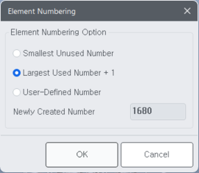 Element Numbering – MIDAS Support