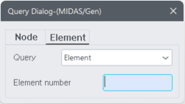 Query Elements – MIDAS Support