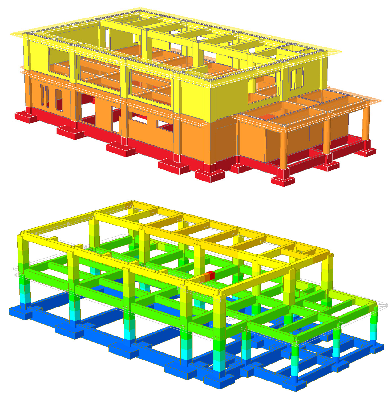 [eGEN] 適用事例（RC造＋S造） – MIDAS Support