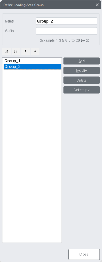 Loading Area Plane – MIDAS Support