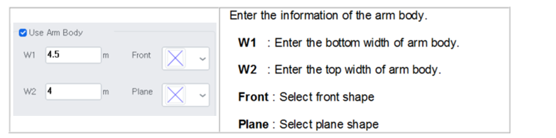 Tower Arm – MIDAS Support