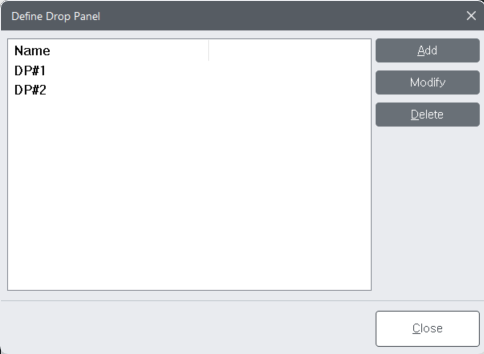 Define Drop Panel – MIDAS Support