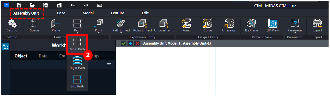 [CIM] How to define a main constraint path in assembly unit library ...