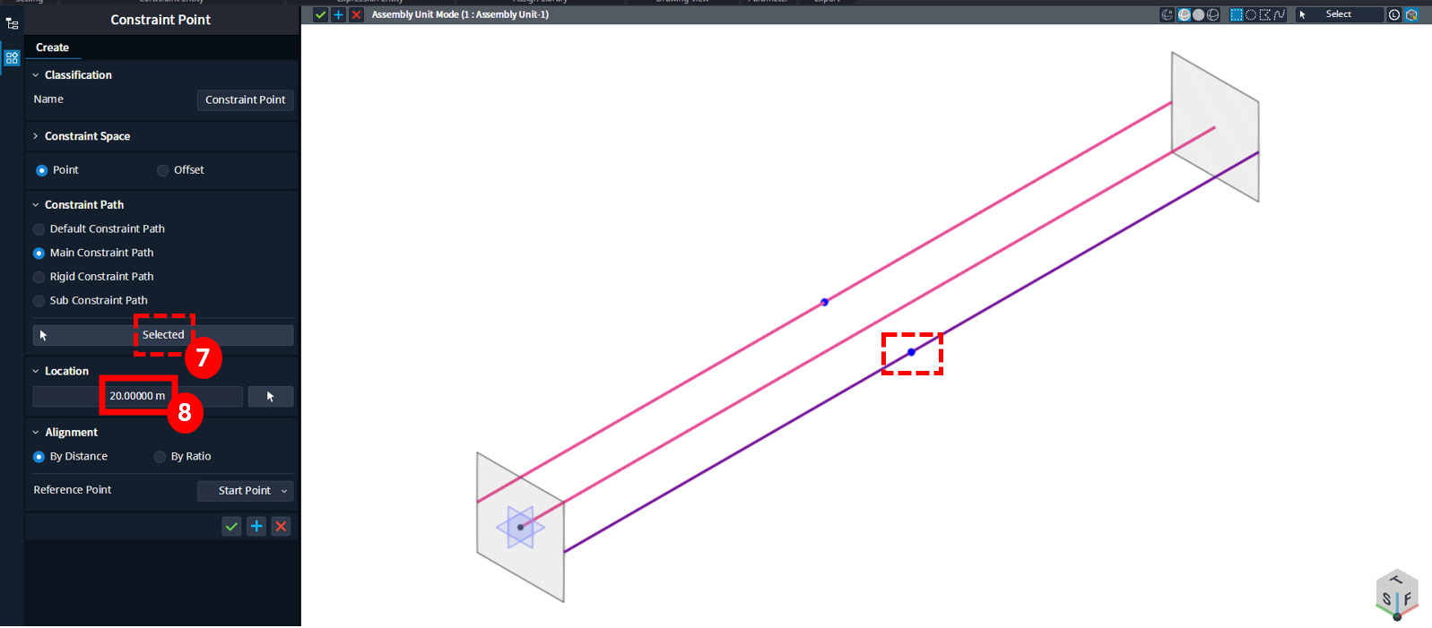[CIM] How to define a sub constraint path in assembly unit library – MIDAS Support