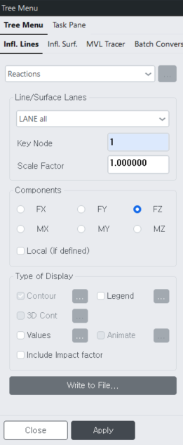 Reactions – MIDAS Support