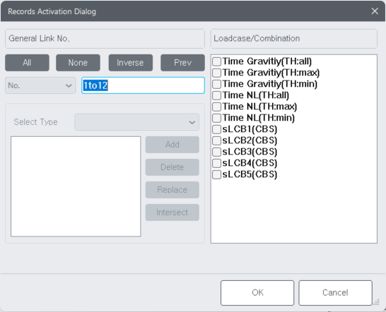 General Link Table – MIDAS Support