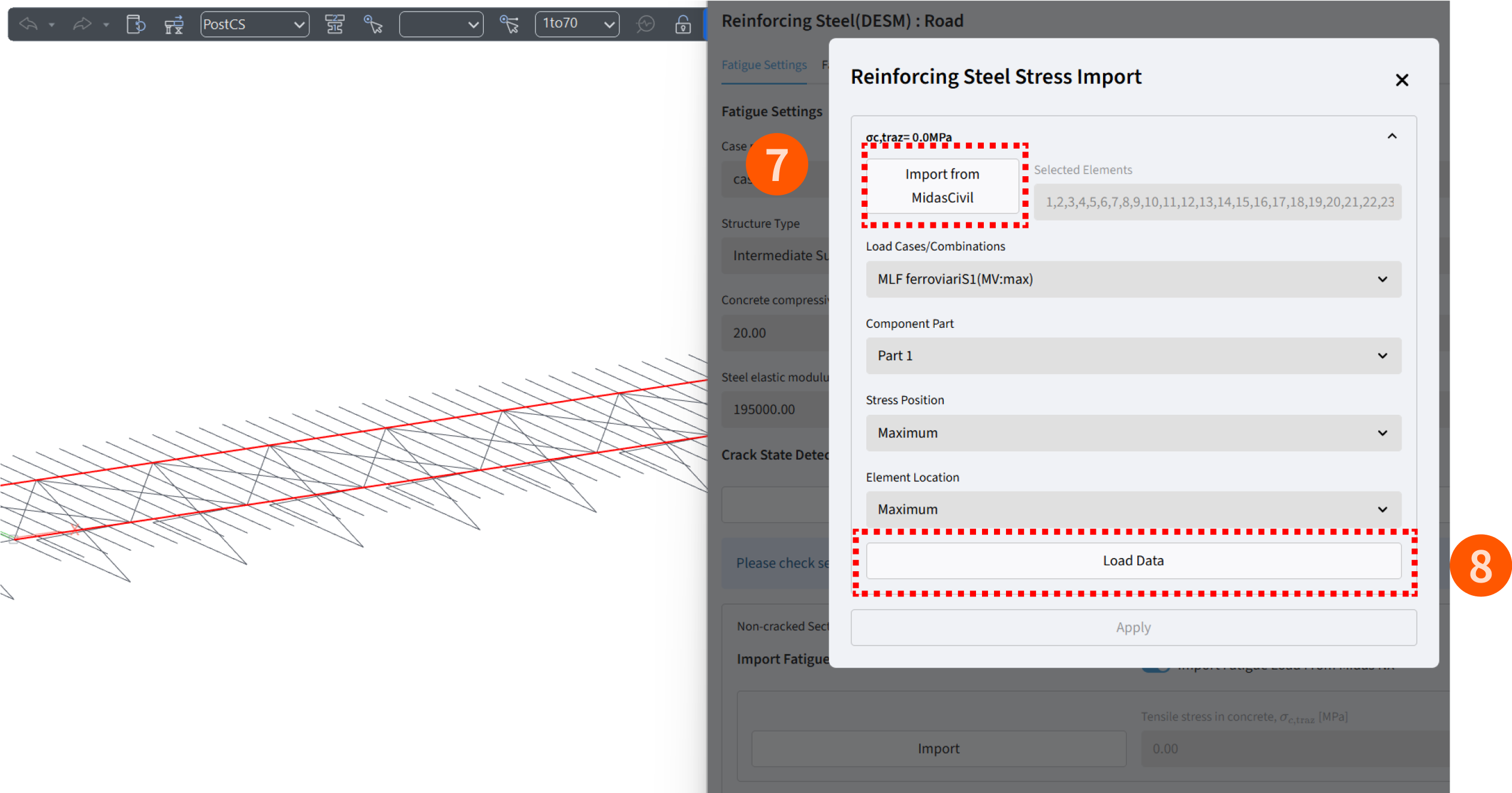 Fatigue Analysis for Composite Girder Bridge [NTC 2018] – MIDAS Support