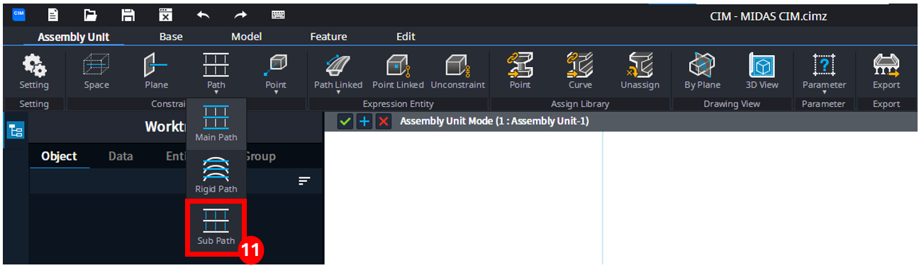 [CIM] How to define a sub constraint path in assembly unit library ...