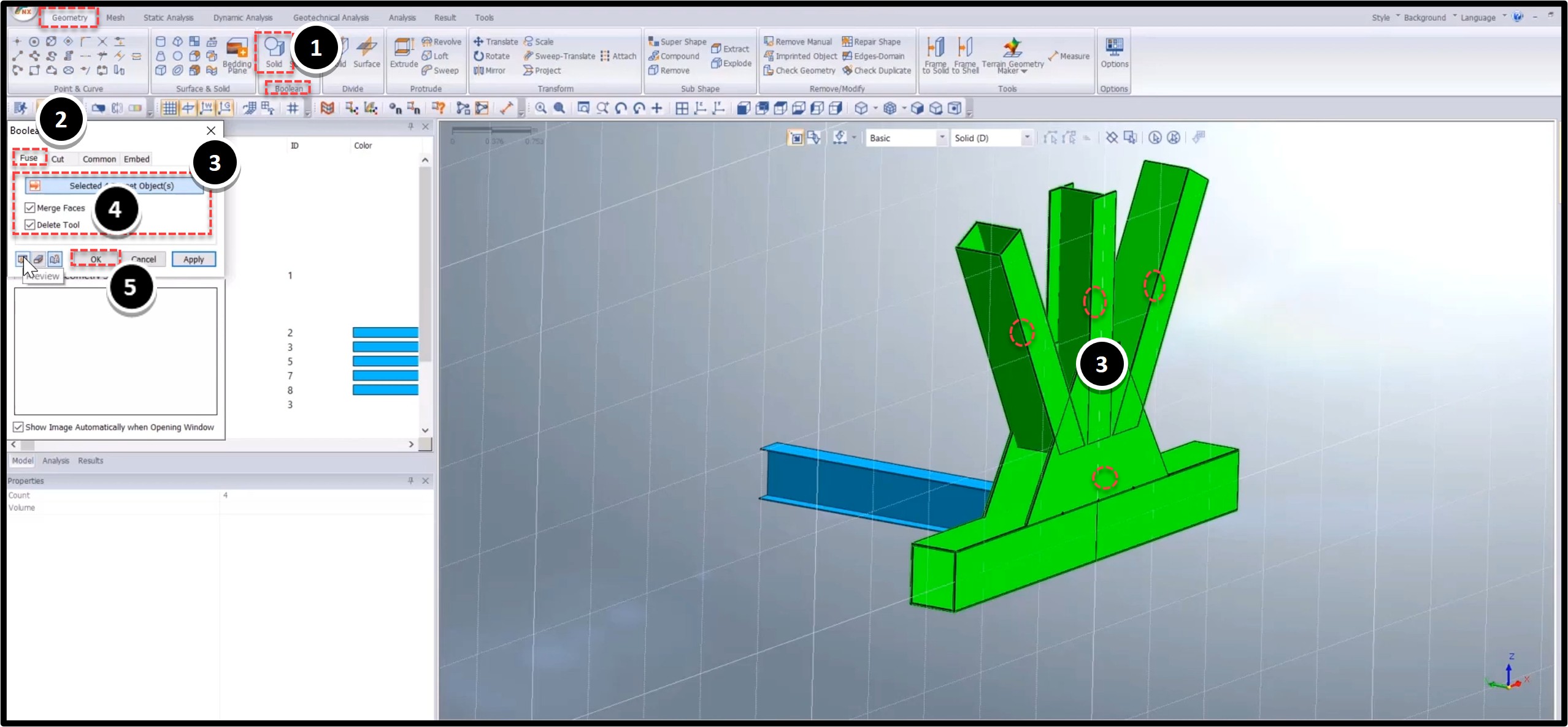 [FEA NX] Truss Bridge Joint Analysis – MIDAS Support