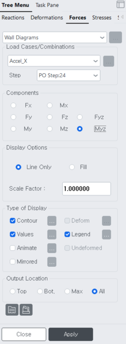 Wall Diagrams – MIDAS Support