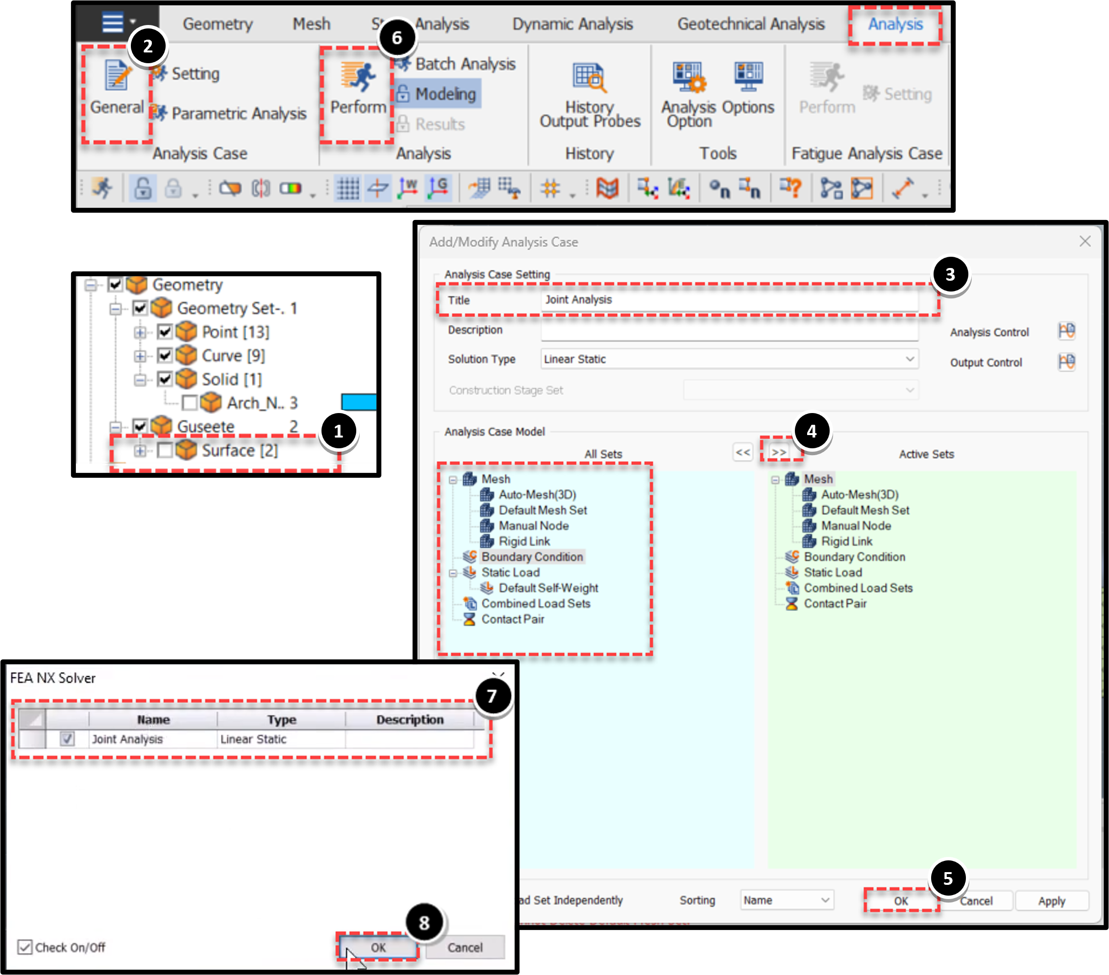 [FEA NX] Truss Bridge Joint Analysis – MIDAS Support