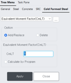 Bending Coefficient(Cb) – MIDAS Support