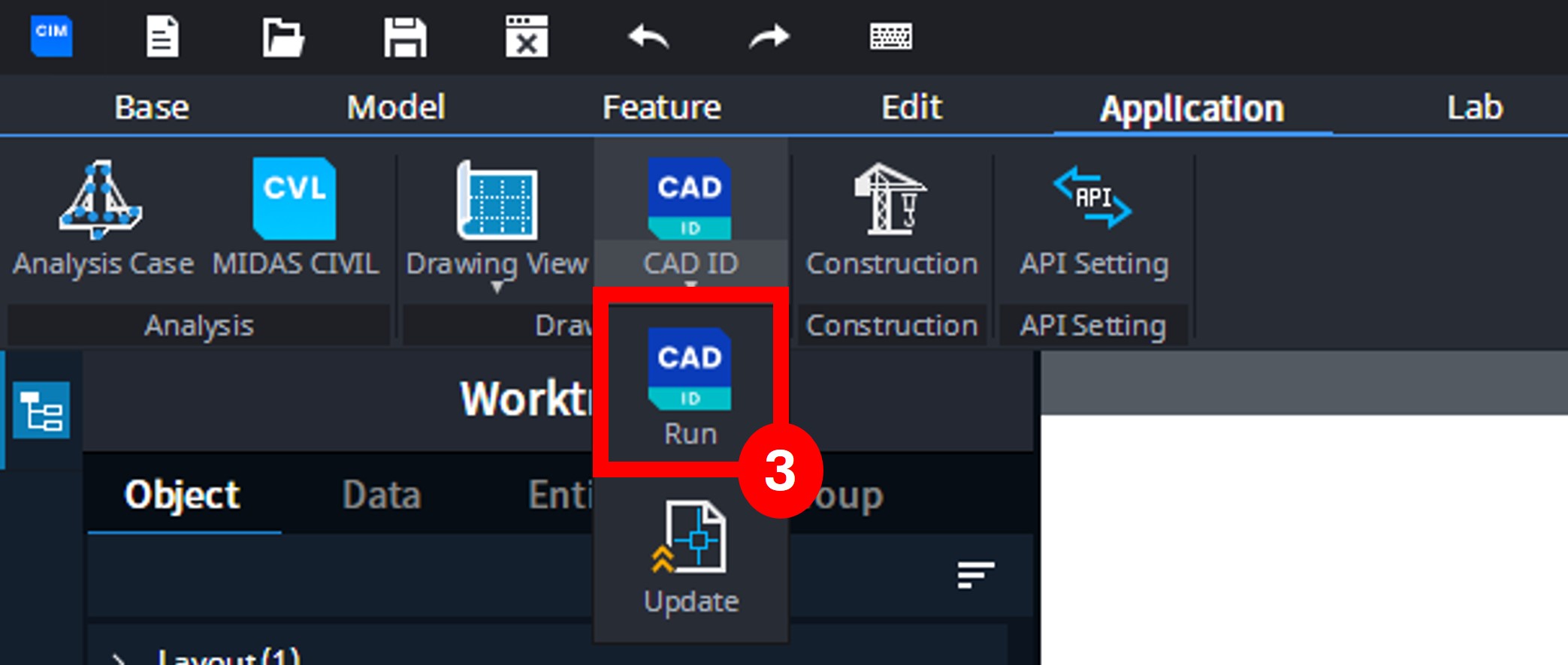 [CIM] How to activate CAD ID from CIM? – MIDAS Support