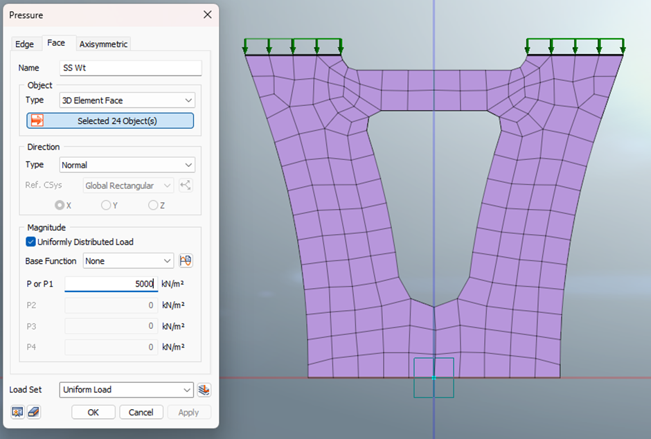 [FEA NX] Crack Analysis of a Concrete Bridge Pier – MIDAS Support