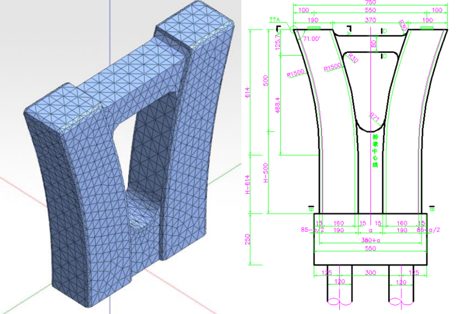 [FEA NX] Crack Analysis of a Concrete Bridge Pier – MIDAS Support