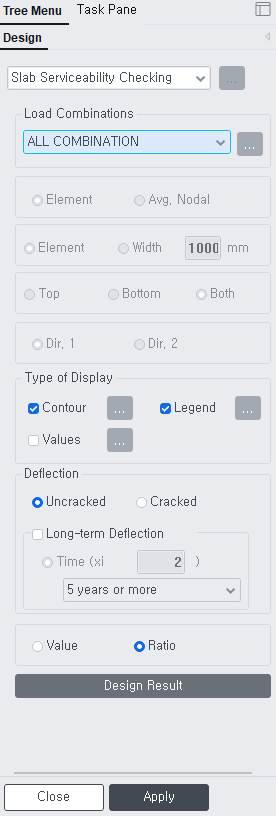 Slab Serviceability Checking – MIDAS Support