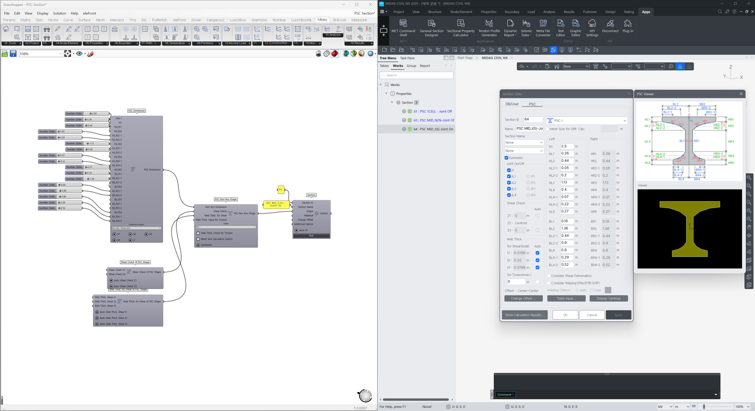 [MIDAS GH] 2025 V.3.1.0 – MIDAS Support