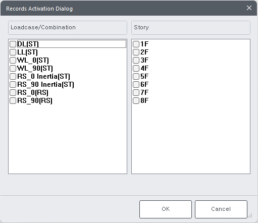 Story Shear Force Ratio Table – MIDAS Support