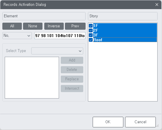 RC Column Performance Result Table – MIDAS Support