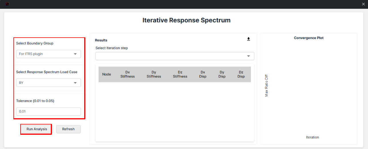 Iterative Response Spectrum – MIDAS Support